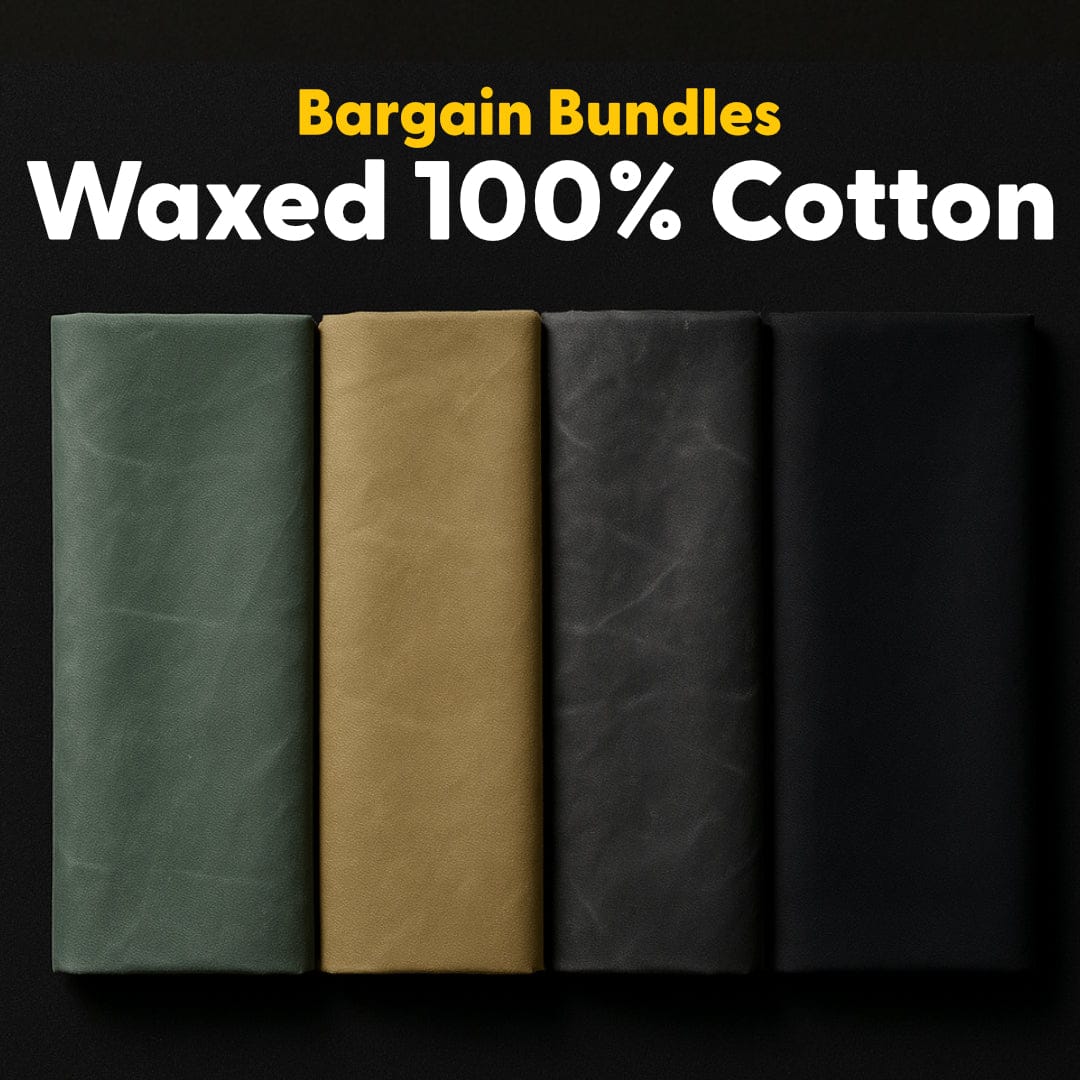 Premium 100% Waxed Cotton Bargain Bundle – Pound A Metre