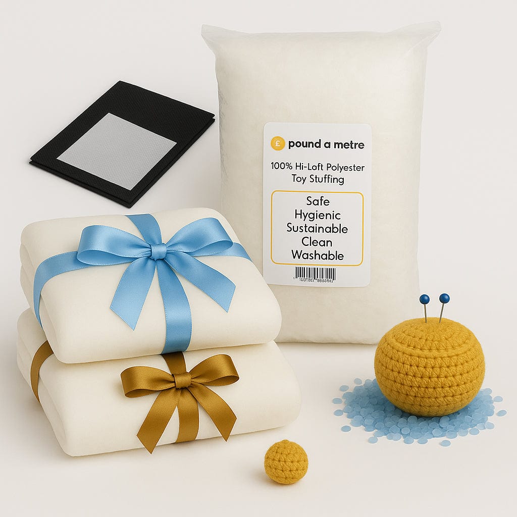 Ultimate Wadding, Stuffing & Interfacing Bundle – Pound A Metre