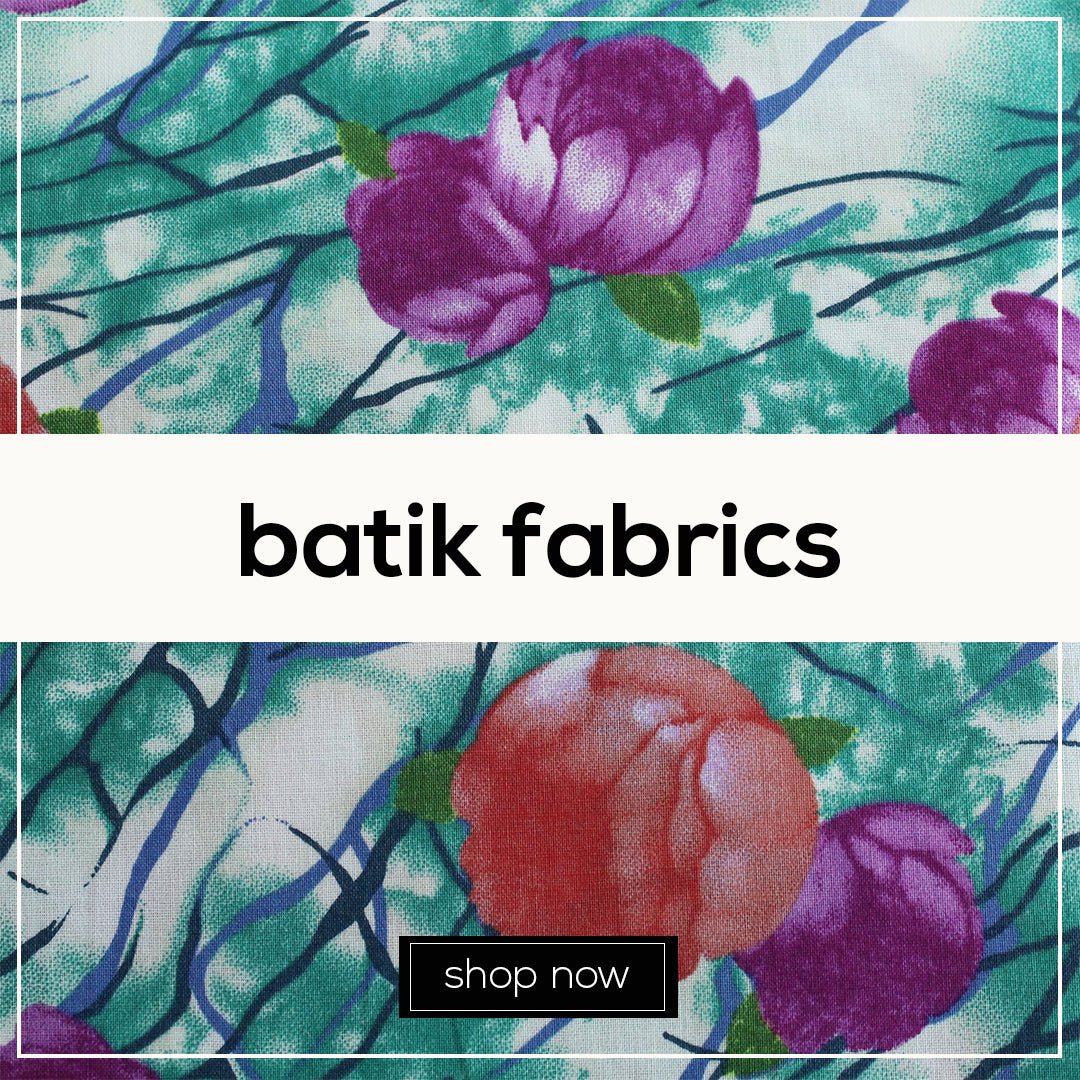 Batik fabric | Vibrant Colours & Intricate Designs – Pound A Metre