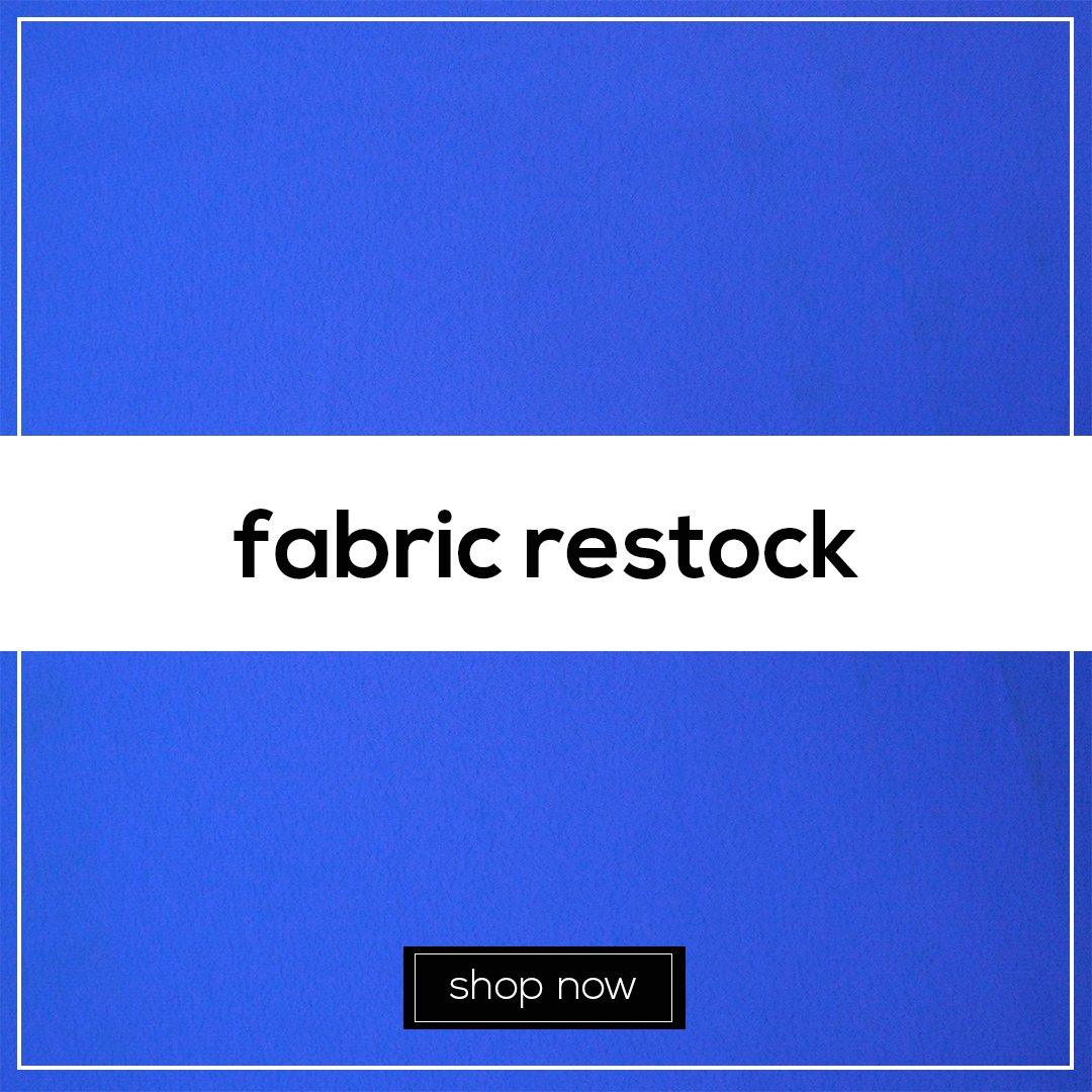 Fabric Re-Stock – Pound A Metre