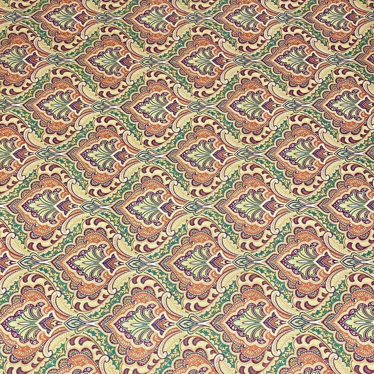 3 Metres Printed Cashmere Effect Crepe Fabric- 45" Wide (Tawny) – Pound ...