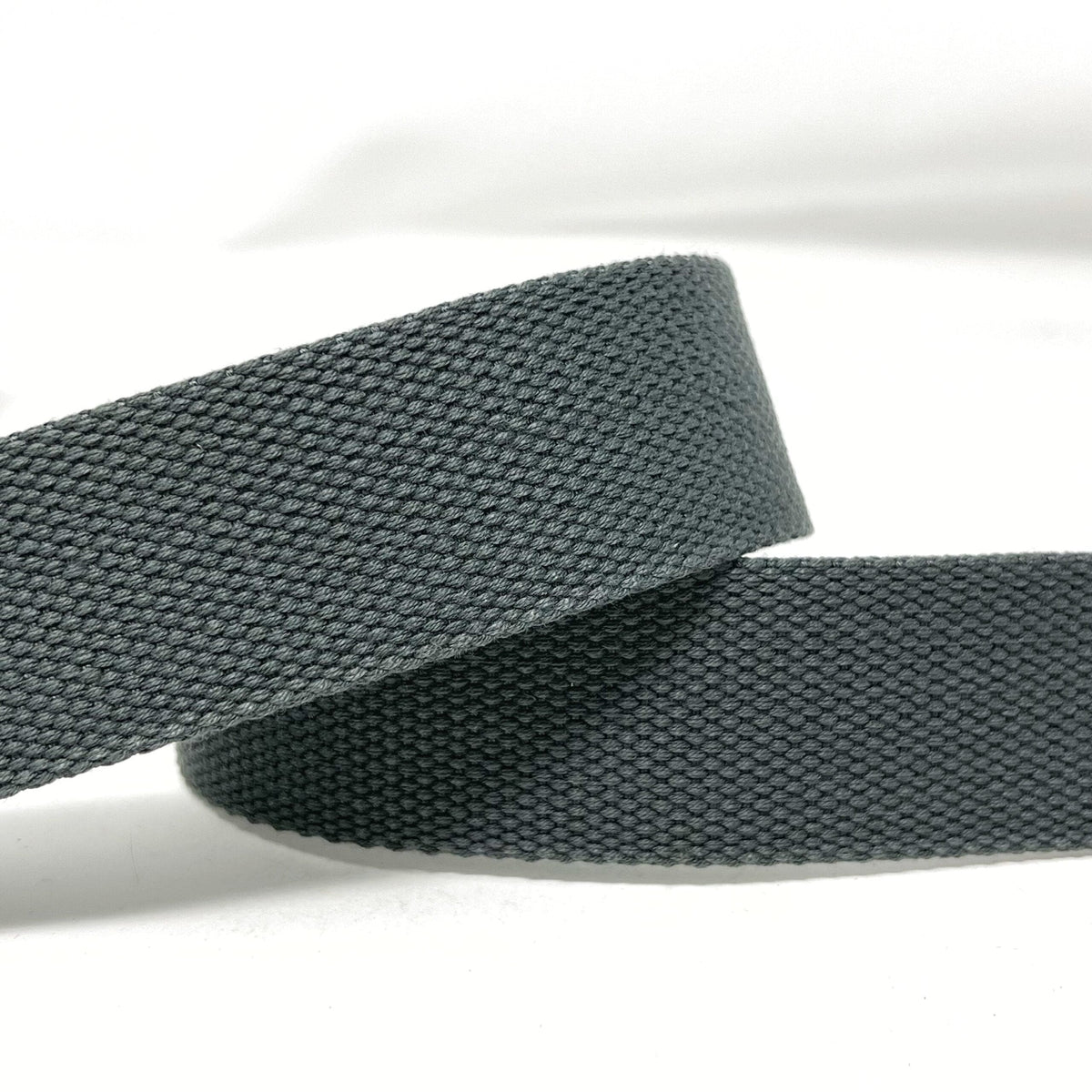 Per Metre Plain Colours Webbing: For Bag Straps- (Grey) 38mm / 40mm ...