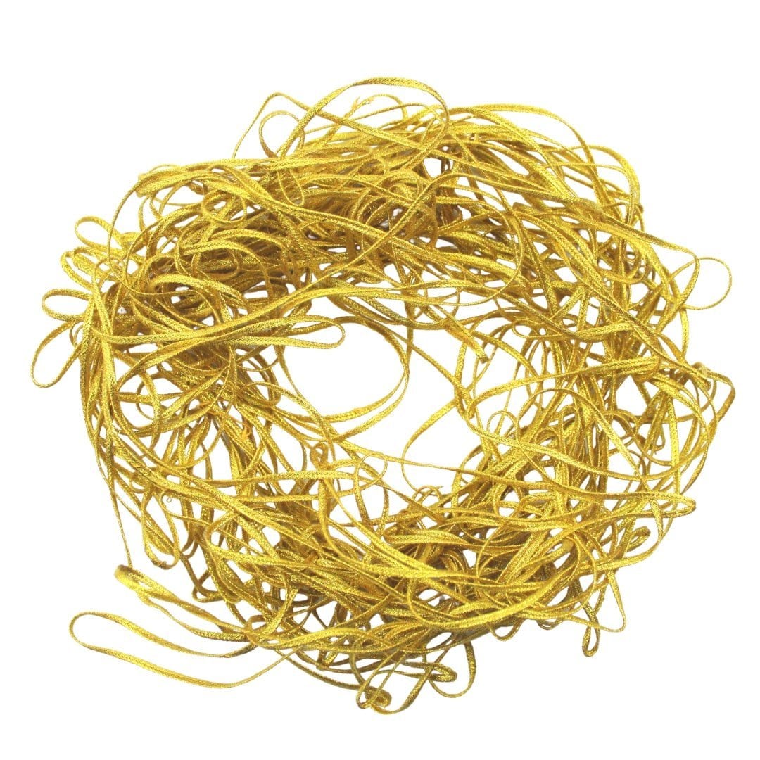 30 Metre Long Dori String Bunting Satin Cord - GOLD – Pound A Metre